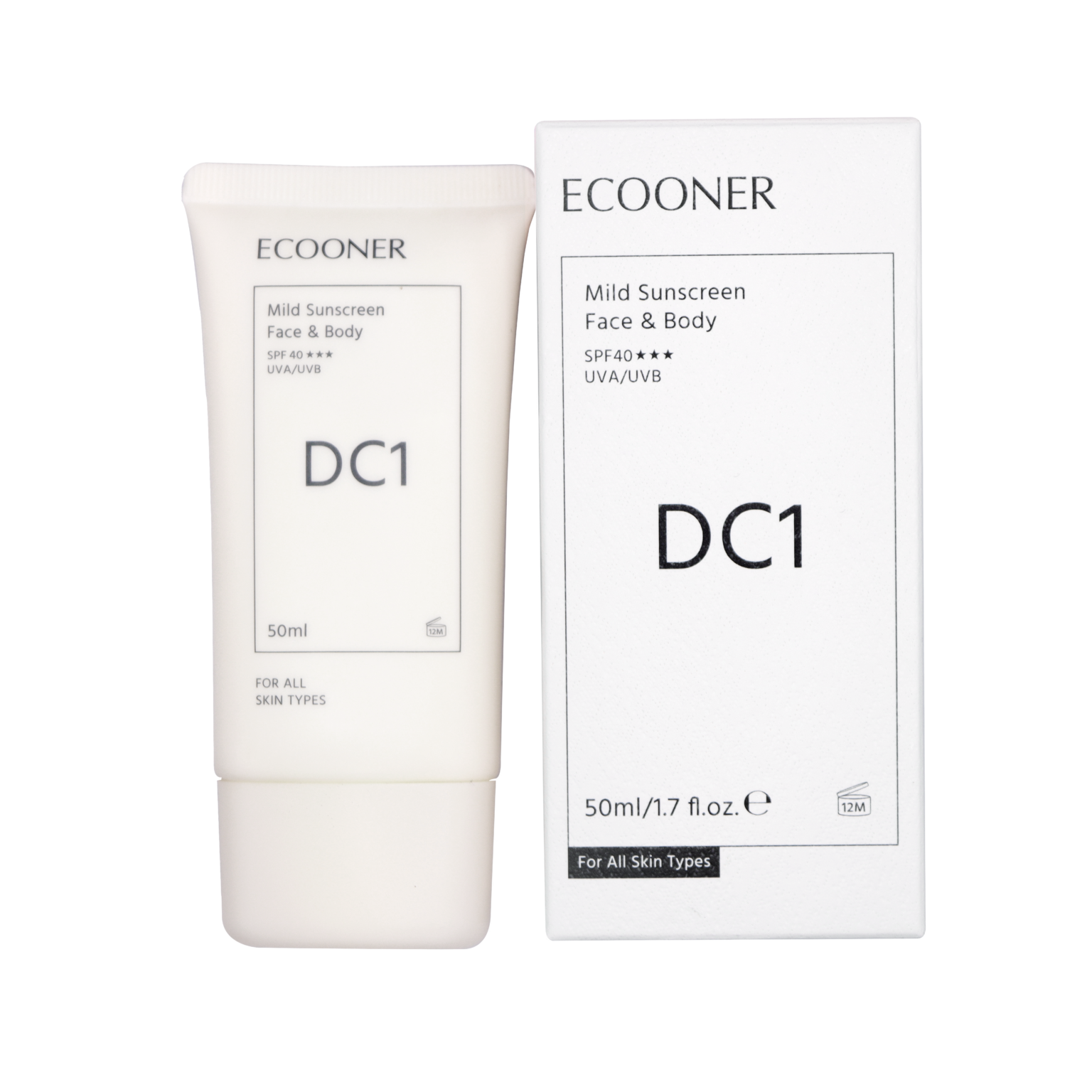 DC1 ALL SKIN TYPE SUNSCREEN- EC Clinic London